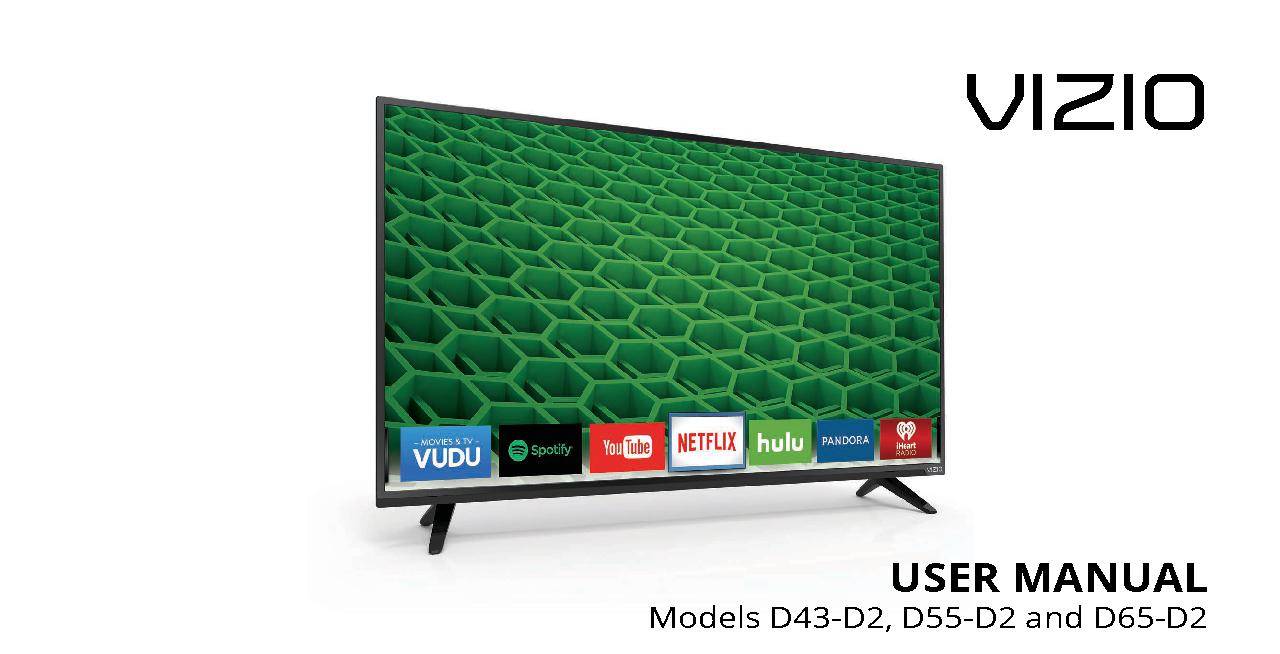 Vizio D Series 40 Inch Smart Tv User Manual - plustheme Vizio D Series 40 Inch Smart Tv User Manual - plustheme